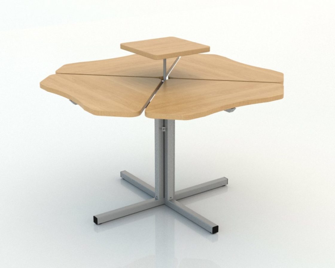 ULTIMATE ADJUSTABILITY TO 4-USER ADJUSTABLE TABLE – Intellicare Furniture